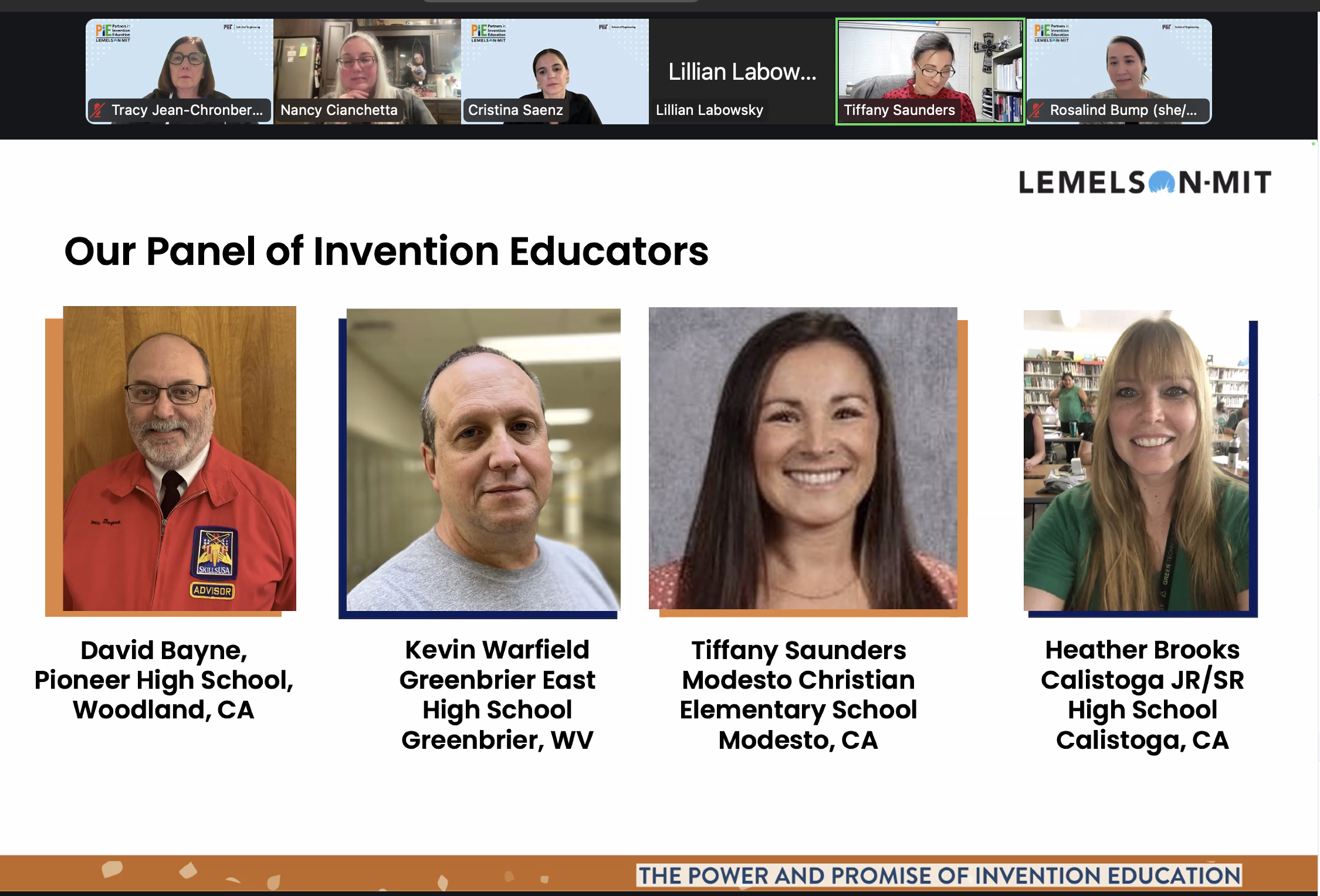 Webinars showcase the power and promise of invention education | Lemelson